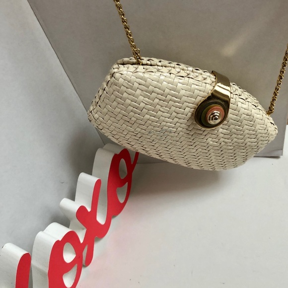 Rodo | Bags | Rodo Italian Made Hard Rattan Shoulder Bag | Poshmark